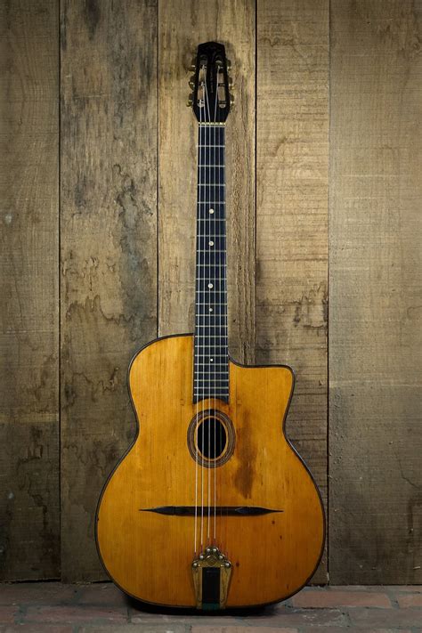 H Selmer Guitare Jazz 505 1940 Django Reinhardt Third In A