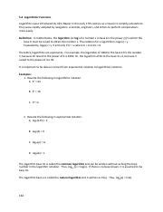 Understanding Logarithmic Functions and Notation | Course Hero