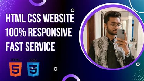 Design Html Css Static Website By Muhammadwasi090 Fiverr