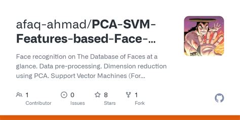 Github Afaq Ahmadpca Svm Features Based Face Images Classification Face Recognition On The