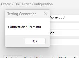 Using The Oracle Database ODBC Driver