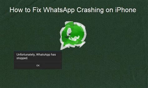 How To Fix Whatsapp Crashing On Iphone 17 Syncios