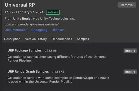 introduction of render graph in the universal render pipeline urp