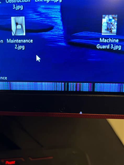 Why Do These Lines Appear For ~5 Mins Everytime I Open The Monitor R