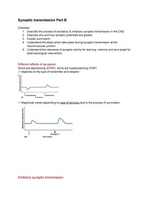 Neuronal Structure And Function Part B Neuronal Structure And Function Part B Checklist 1
