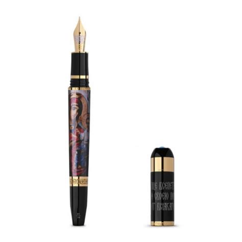 Купить перьевую ручку «Богоматерь Иверская» от Montegrappa в Украине