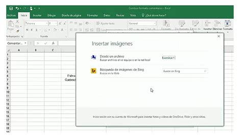 Excel Cómo insertar una imagen en un comentario de Excel