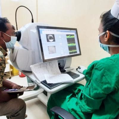 Instalation Of Optical Coherence Tomography OCT Machine At The Colombo National Eye Hospital