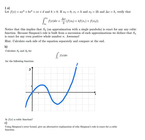 Answered Using Simpsons Error Bound Give An Bartleby