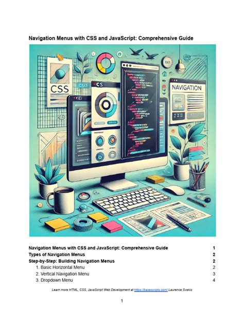 Navigation Menus With Css And Javascript Comprehensive Guide Pdf