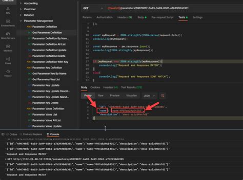 How Can I Compare Request Body And Response Body Help Hub Postman Community