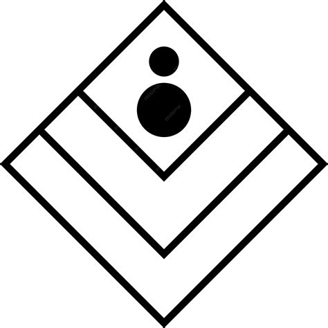 Premium Vector Magical Geometric Squares Symbol