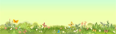 목초지 여름 허브 글레이드 꽃 잔디가 닫힙다 시골 의 아름다운 풍경 야생 절단 잔디 만화 스타일 플랫 디자인 일러스트 벡터 아트 들에 대한 스톡 벡터 아트 및 기타 이미지