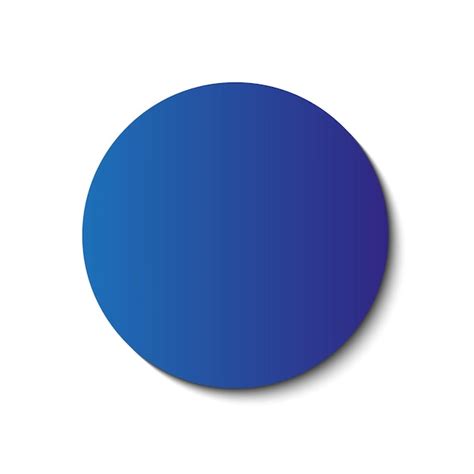 Premium Vector Circle Gradient Blue Color And Triangle Polygon