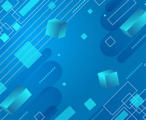 Blue Abstract Rectangle Background Vector Art And Graphics