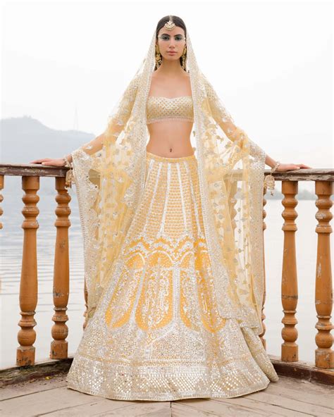 Yellow Bridal Lehenga For A Vibrant Haldi Ceremony