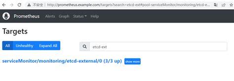 Kube Prometheus 监控 Etcd Sunday博客 Sunday Blog