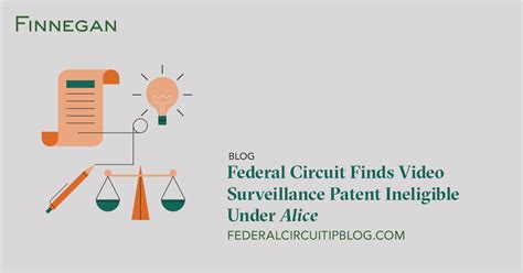 Federal Circuit Finds Video Surveillance Patent Ineligible Under Alice Finnegan Leading Ip