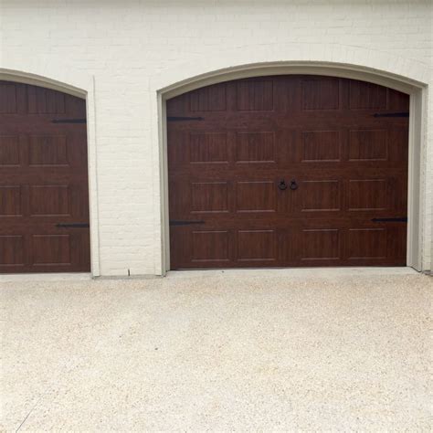 Spanish Style House Garage Door Design