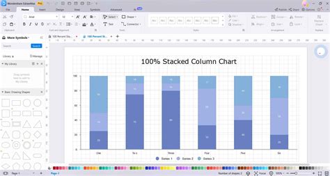 simple info about when to use a stacked column chart simple xy graph