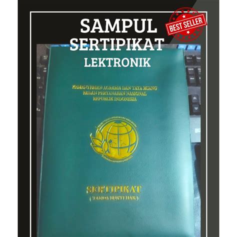 Jual Sampul Sertipikat Elektronik Soft Cover Ukuran F4 Model Amplop Shopee Indonesia