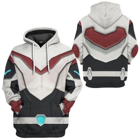 Voltron Legendary Defender Keith Kogane Armor Costume Hoodie Sweatshirt