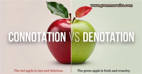 Connotation Vs Denotation Definitions Differences And Examples