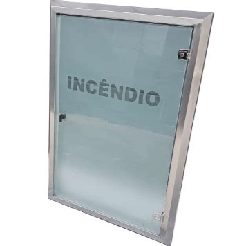 Moldura De Hidrante Inox Porta De Vidro Rsx4 Equipamentos De