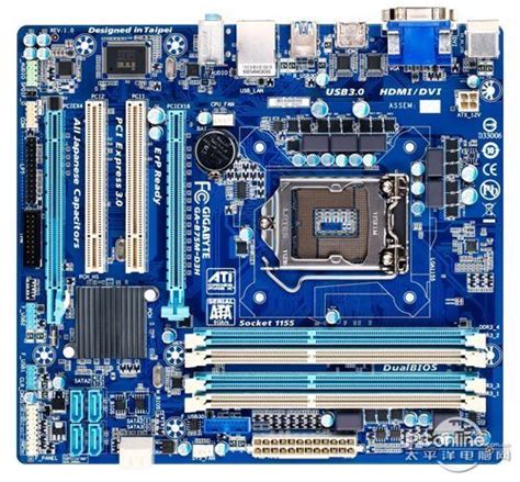 I3绝配：b75主板 太平洋科技pconline