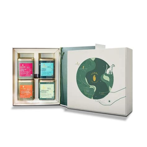 Organic Assorted Variety Tea T Set 2 Herbal Teas 2 Green Teas