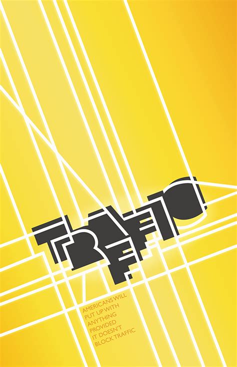 Traffic Poster On Behance