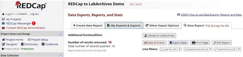 REDCap Integration LabArchives