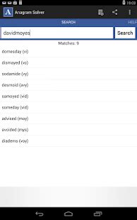Anagram Solver Android Apps On Google Play
