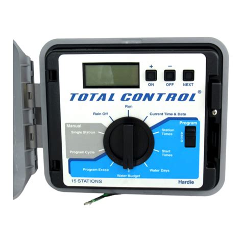 Irritrol Total Control Guia Del Usuario Descargar En Pdf Manualslib