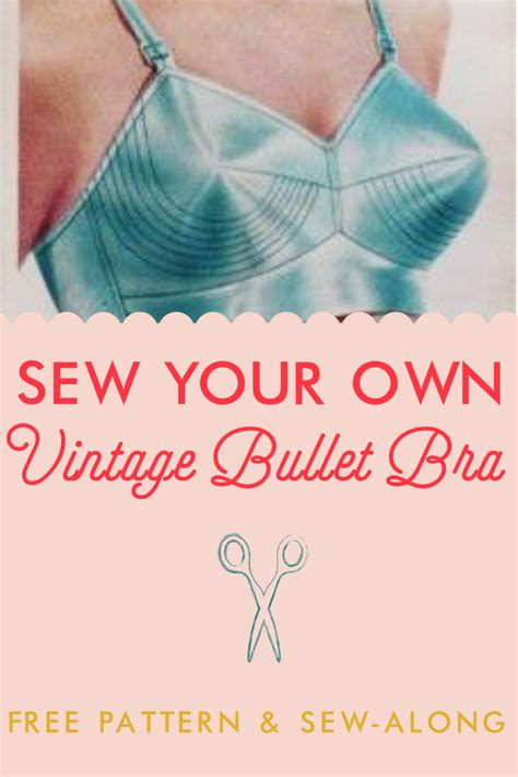 Va Voom Bullet Bra Free Pattern And Sew Along Artofit