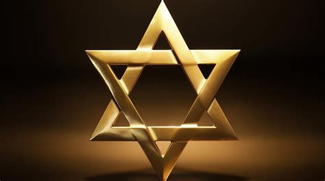 Premium Ai Image Star Of David Ancient Symbol Emblem In The Shape Of A Sixpointed Star Magen