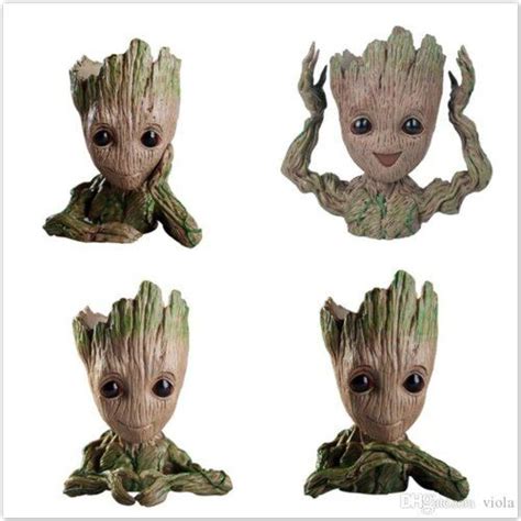 Groot Pen Stand Cum Flower Pot At 20060 Inr In Gurugram Rapidx Solutions