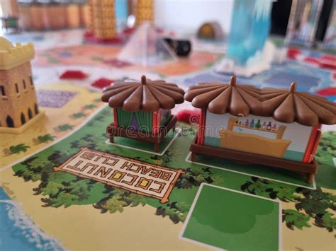 Coconut Beach Club Hotel Tycoon Board Game Editorial Image Image Of Meal Party 269889230