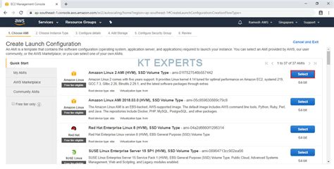 Auto Scaling In AWS KTEXPERTS