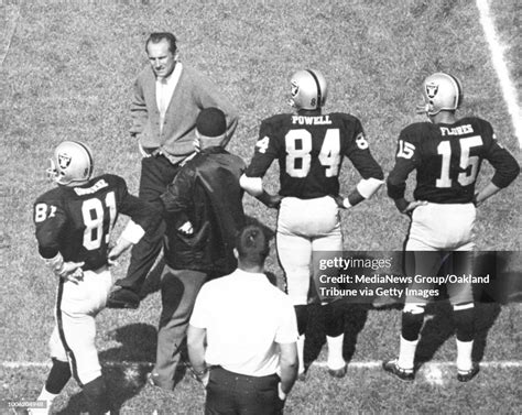 Oakland Ca September 13 1964 Raiders Coach Al Davis On The News