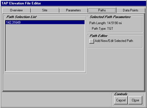 Elevation Data With Non Uniform Spacing