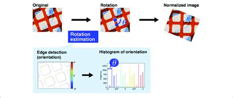 Image Rotation Normalization First The Dominant Angles In The Download Scientific Diagram