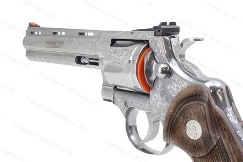 Colt Python Revolver 357 Magnum 6″ Barrel Special Engraved Edition