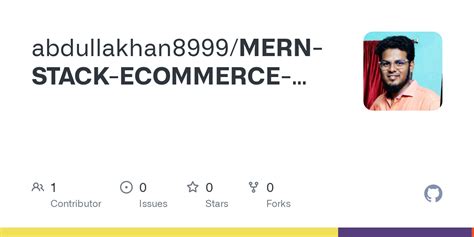 Github Abdullakhan8999mern Stack Ecommerce Project