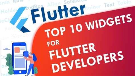 Top 10 Widgets Every Flutter Developer Should Know Software Development Kit Development