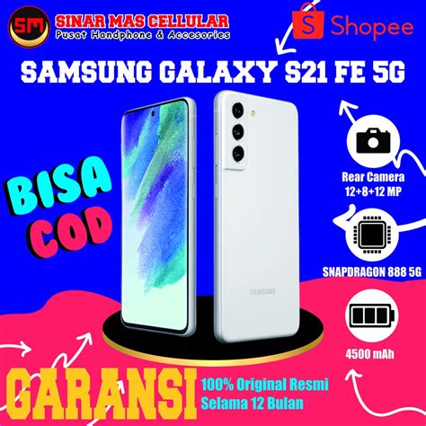 Jual Samsung Galaxy S Fe G Ram Internal Gb Resmi Indonesia Shopee Indonesia