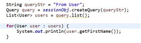Hibernate Query Language