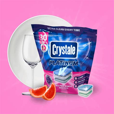 Crystale Dishwasher Salt Easy Pour Box Crystale Dishwasher