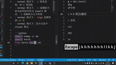 Vs Code 中的 Vim 操作 无需修改 Vsc 默认快捷键 常用组合与逻辑vs Code Normal Visial Csdn博客