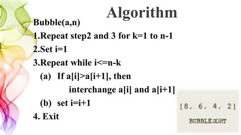 Bubble Sort Pptx Technology And Computing